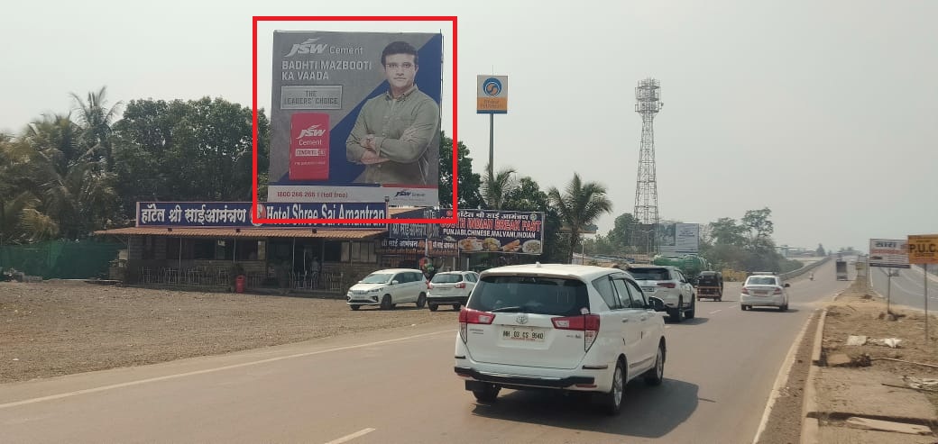 Pen at Kharpada Village Mum to Goa hoarding