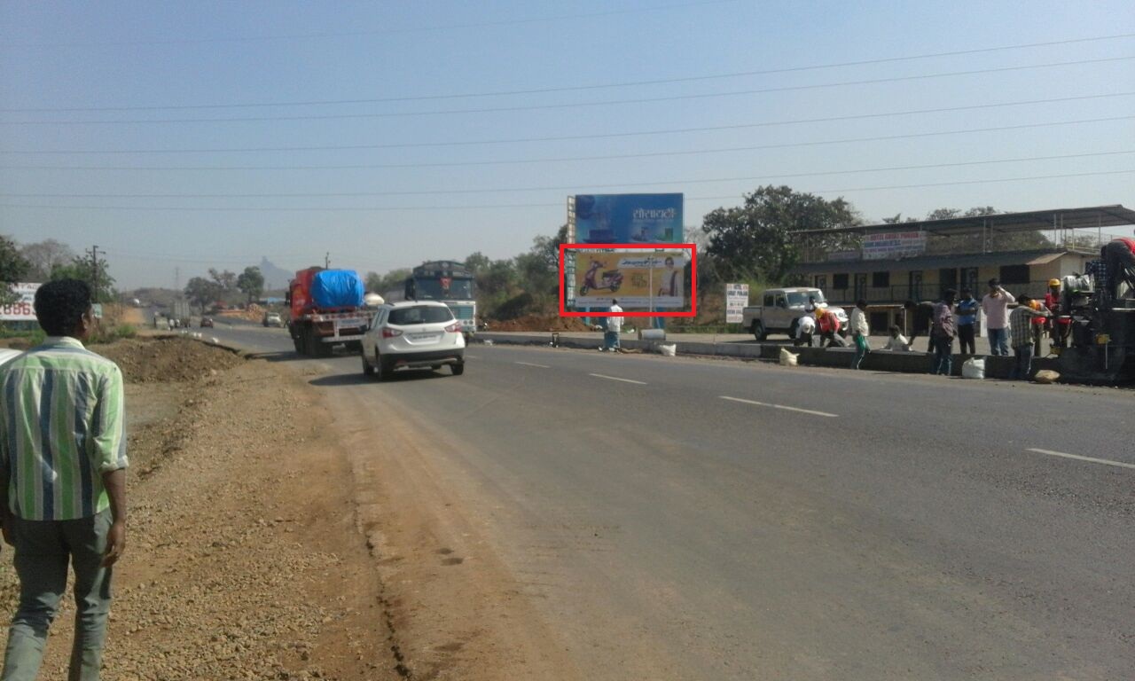 Mumbai Goa highway hoarding